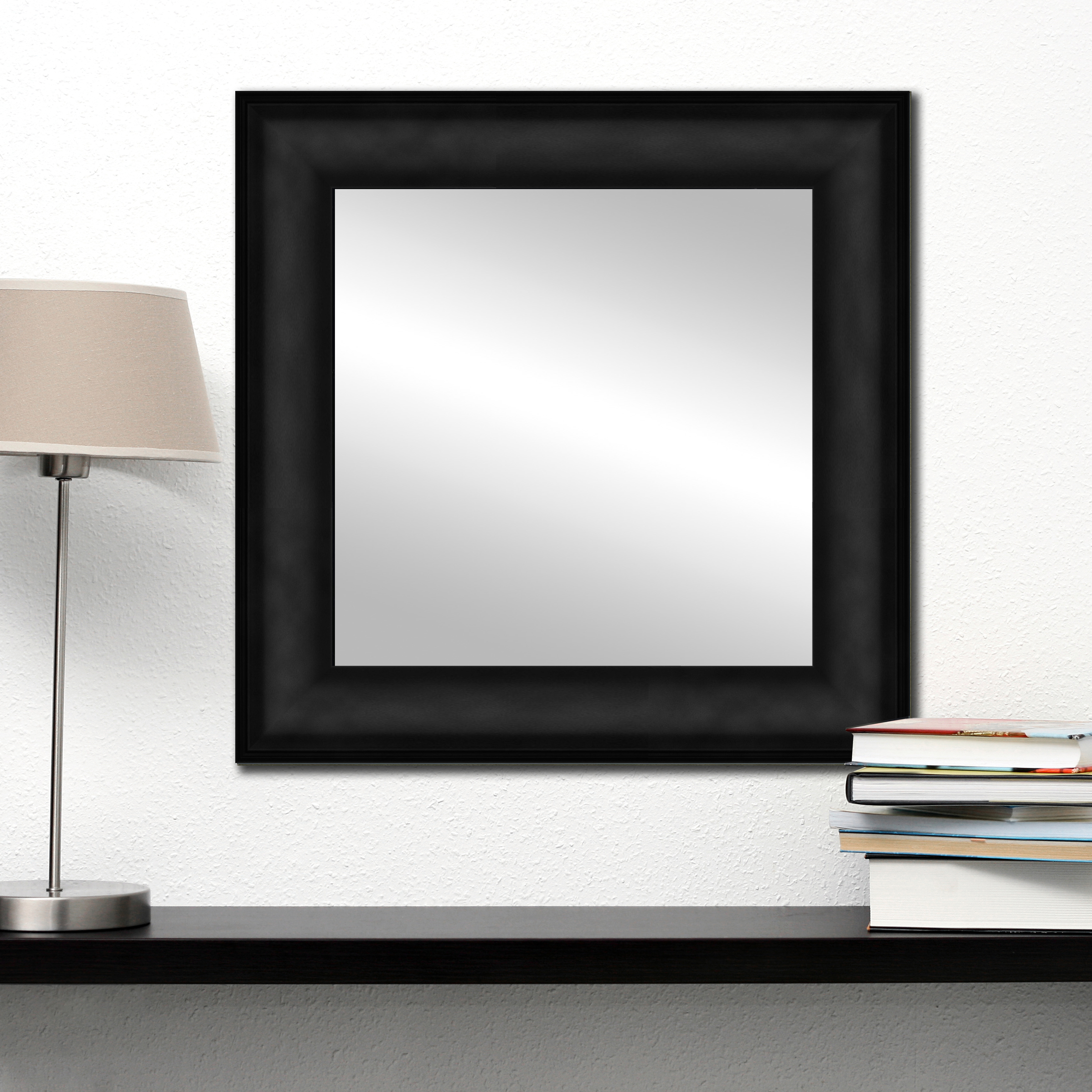Timeless Frames Jude Black 12 X 12 Framed Mirror Michaels Timeless Frames Jude Black 12 X 12 Framed Mirror Michaels